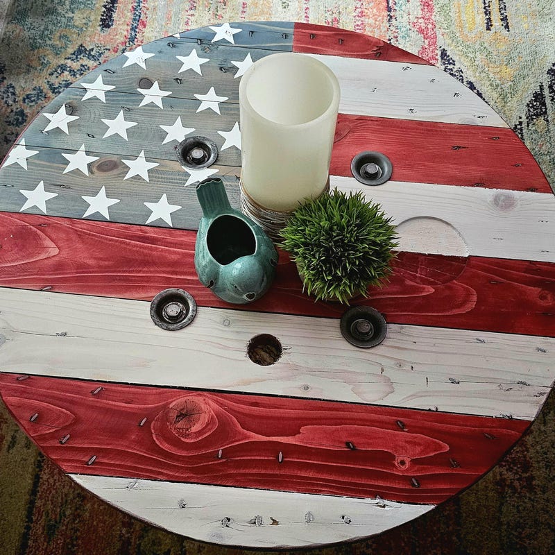 Wire Spool Table - Etsy