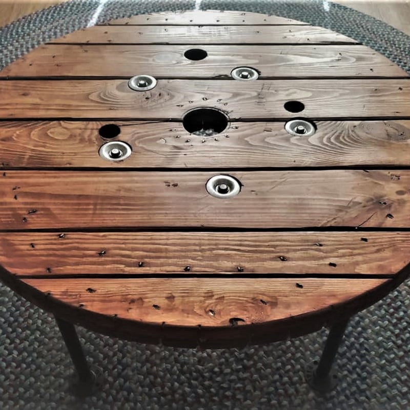 Wire Spool Table - Etsy