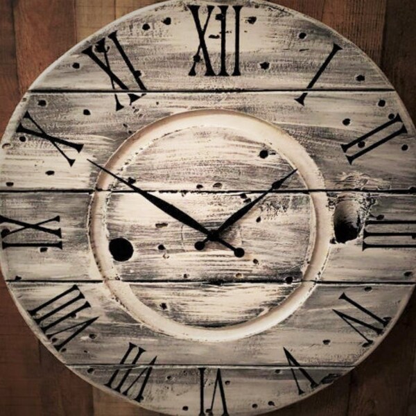 Repurposed Clock - Etsy