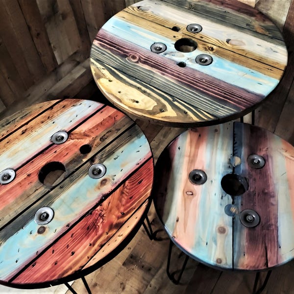 Cable Reel Table - Etsy