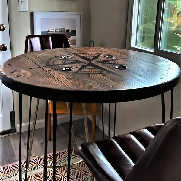 Cable Reel Table - Etsy