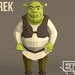 Shrek Papercraft Design With PDF Templates to Build by Hand - Etsy Canada