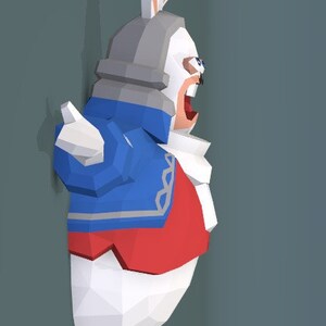 Rabbid Phantom Opera Papercraft PDF Templates by MAR10 BR05, Paper Art ...