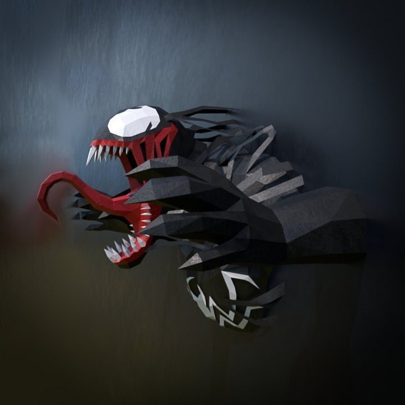 Venom Diseño Papercraft Con Plantillas PDF Para Construir a - Etsy Finland