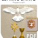 Holy Spirit Papercraft Design With PDF Templates, Paper Art and Craft ...