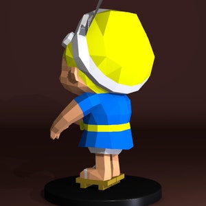 Nissin Boy Papercraft PDF Templates, Paper Art and Craft for Home Decor ...