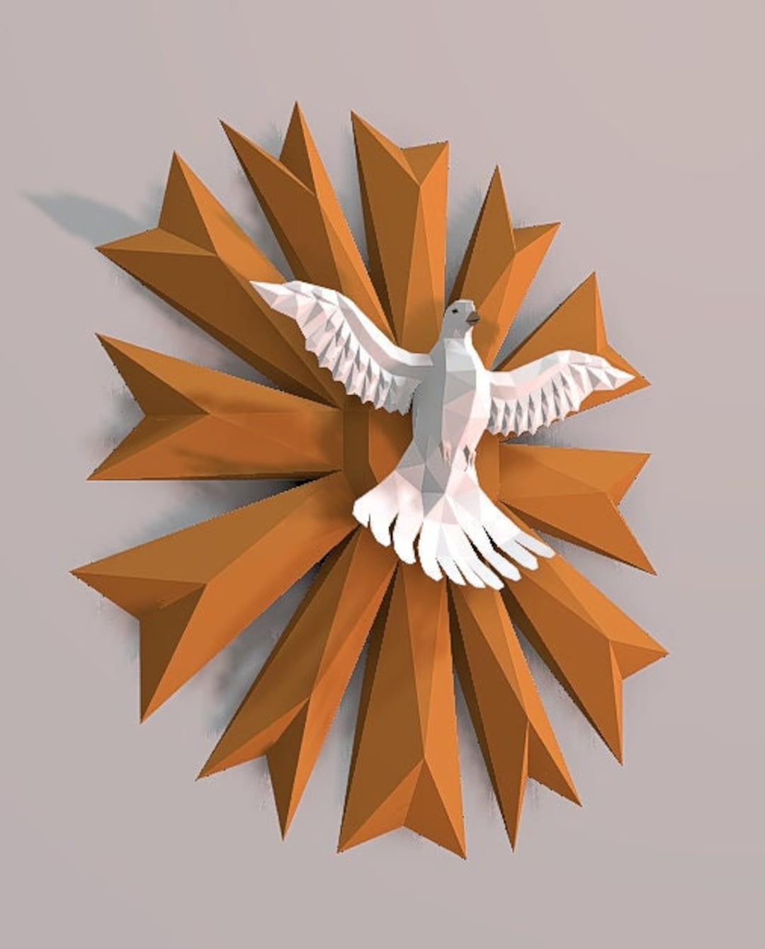 Holy Spirit Papercraft Design With PDF Templates Paper Art And Craft holy-spirit-papercraft-design-with-pdf-templates-paper-art-and-craft