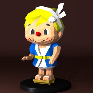 Nissin Boy Papercraft PDF Templates, Paper Art and Craft for Home Decor ...