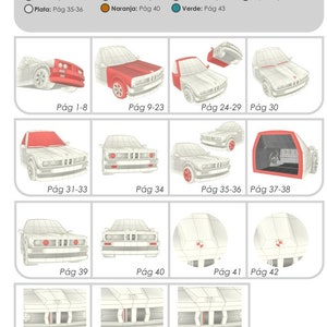 BMW E30 Papercraft Car, Papercraft Car, PDF Templates, Paper Art, 3D ...
