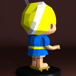 Nissin Boy Papercraft PDF Templates, Paper Art and Craft for Home Decor ...