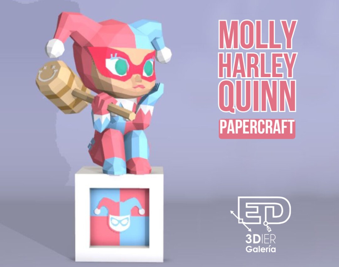 M0ll1 Clown PDF Papercraft Templates, Paper Art and Craft for Home ...