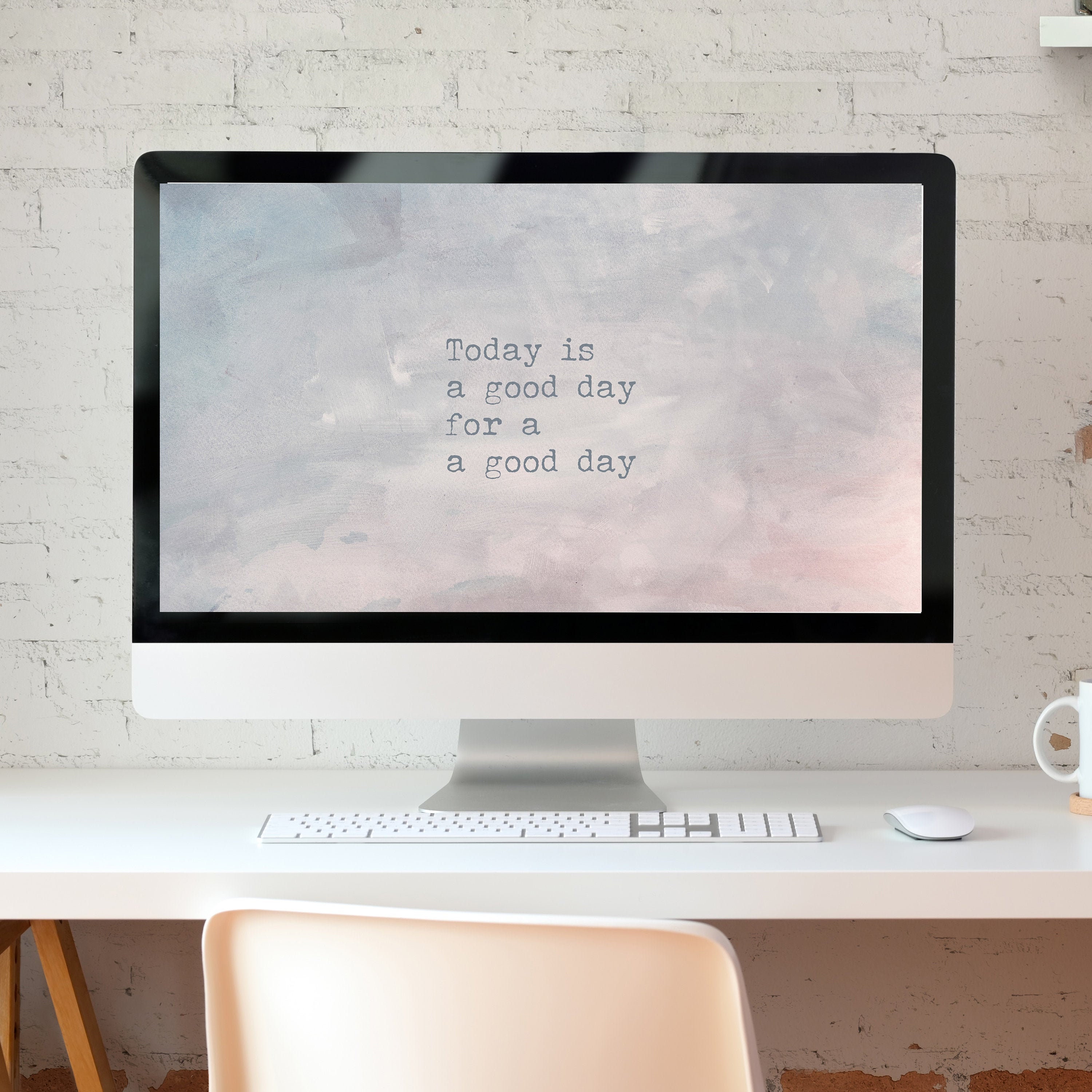 Desktop Wallpaper / Computer Wallpaper Good Day | Etsy