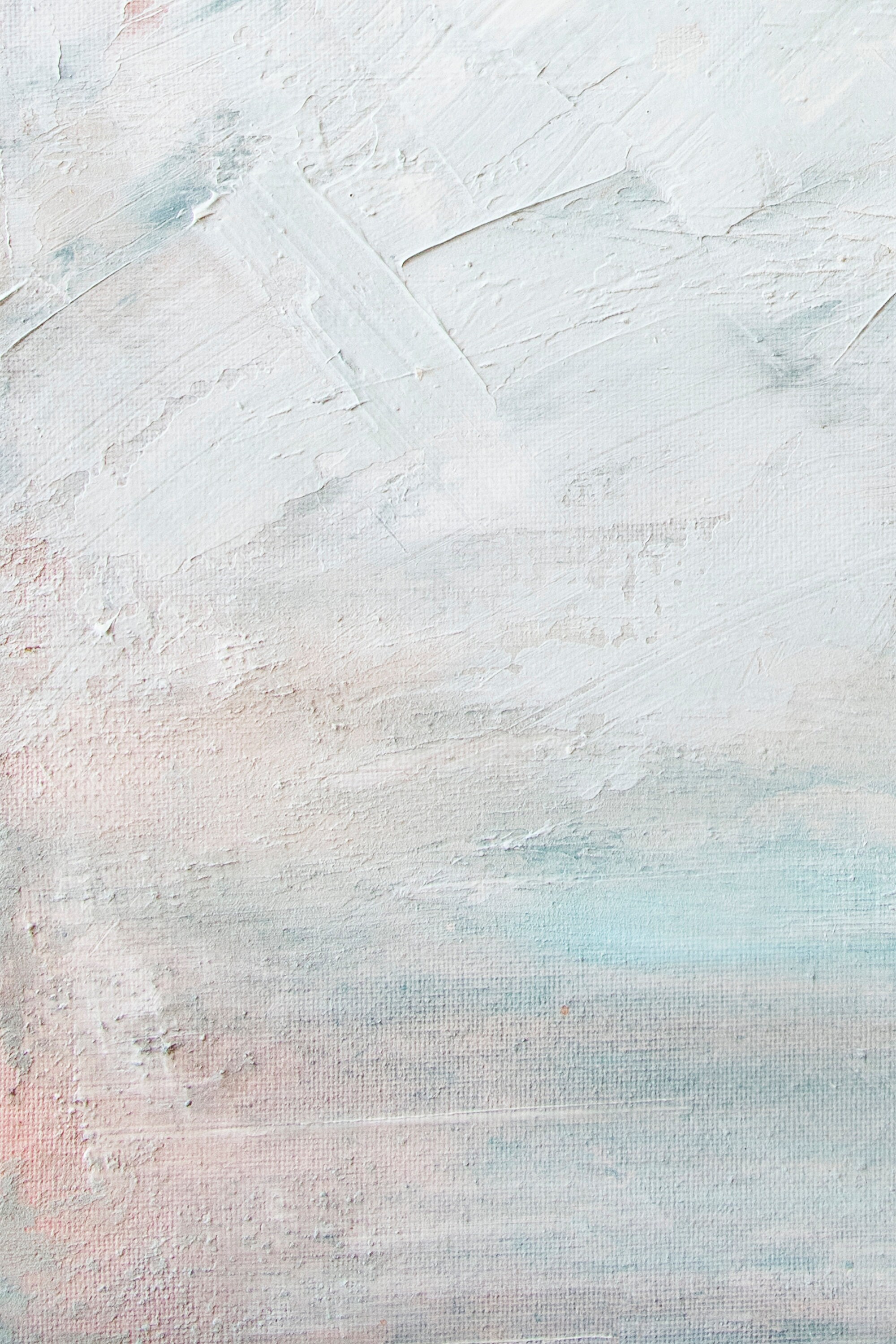 3 Piece Wall Art breathe, Blue Blush Set of 3 Prints DIGITAL DOWNLOAD ...