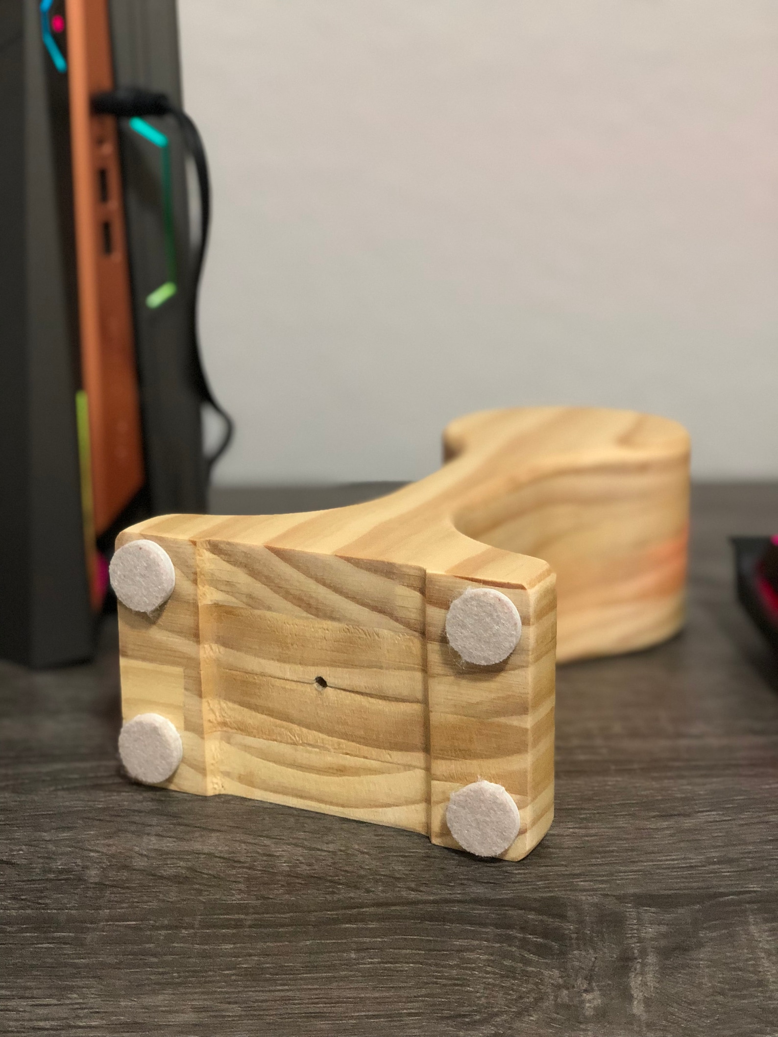 Wood Headphone Stand Audiophile Wooden Headphone Stand | Etsy