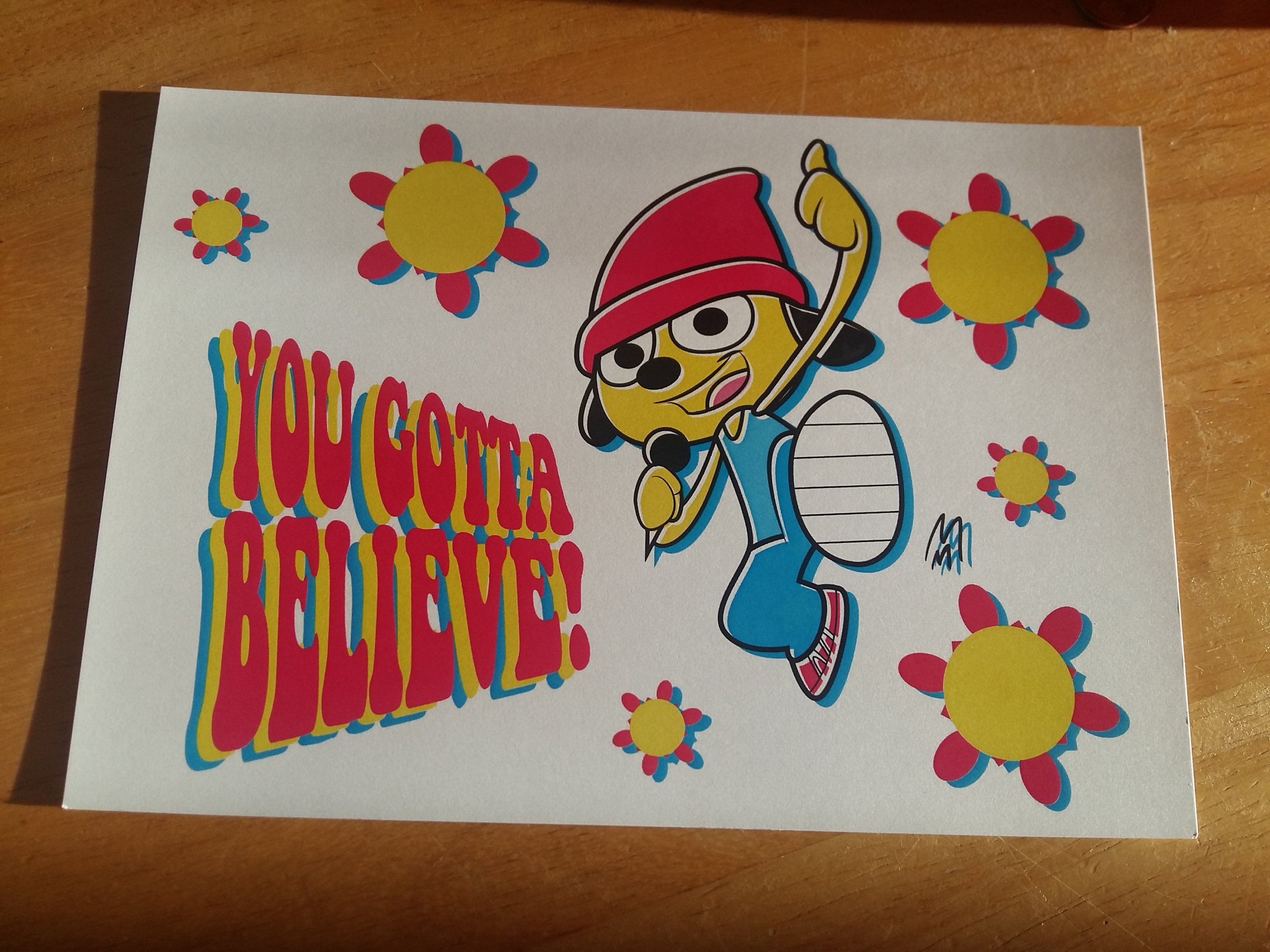 You Gotta Do What? - Parappa the Rapper Art Print - Etsy