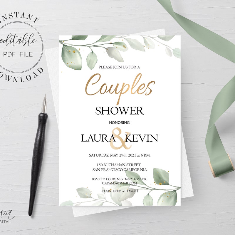Couple Shower Invitations - Etsy