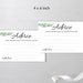 Greenery Advice Sign and Cards Wedding Printable Advice Card - Etsy