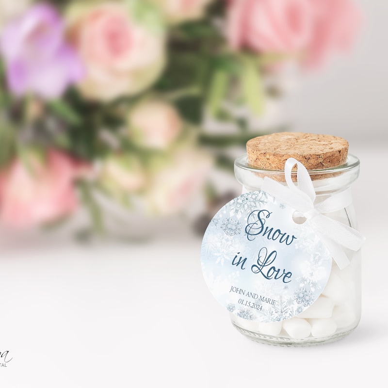 Snow in Love Label - Etsy UK
