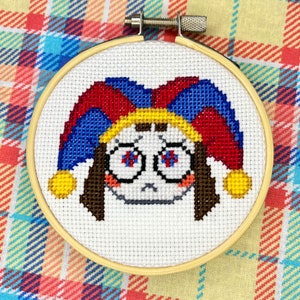 Pomni Cross Stitch Pattern PDF - Etsy