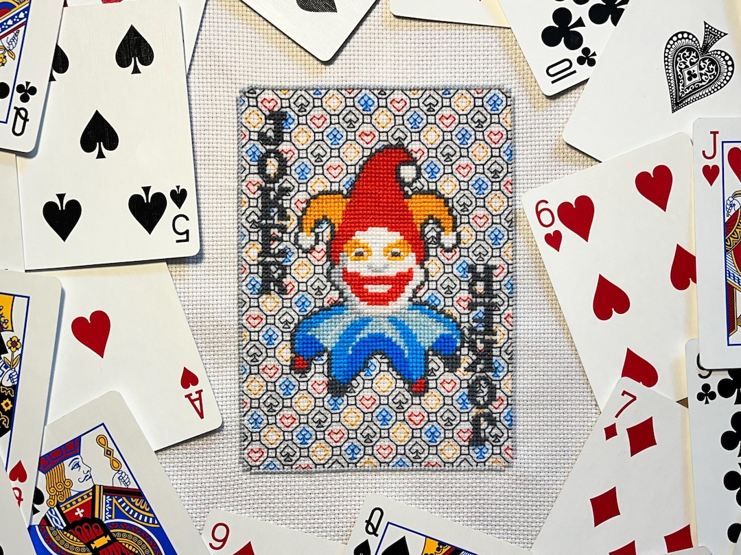 Balatro Joker Cross Stitch Pattern PDF - Etsy