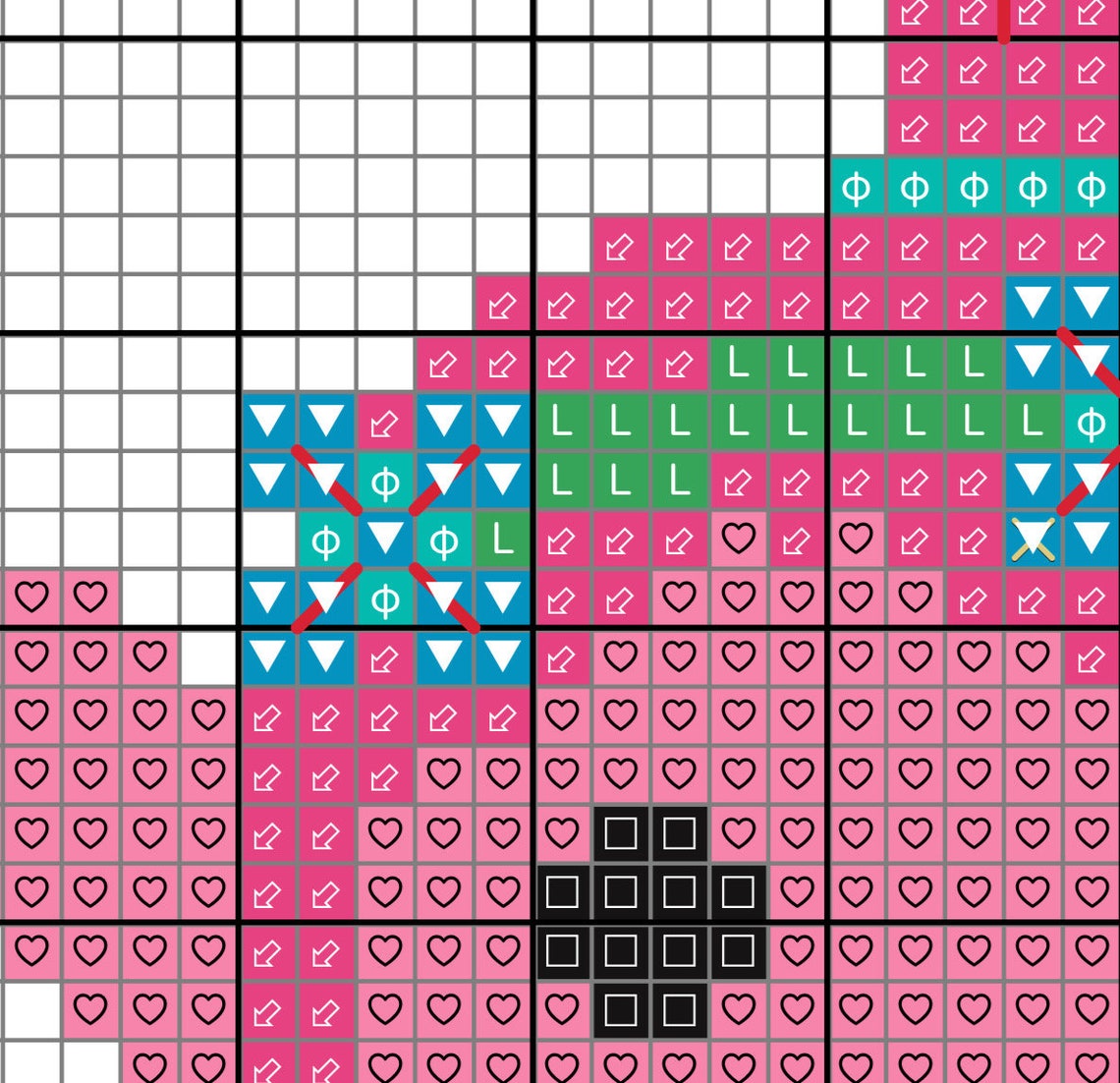 Poppy Trolls Cross Stitch Pattern PDF - Etsy