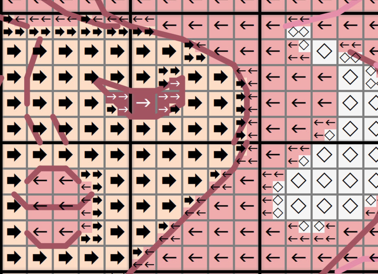 Rose Quartz Painting PDF Cross Stitch Pattern - Etsy