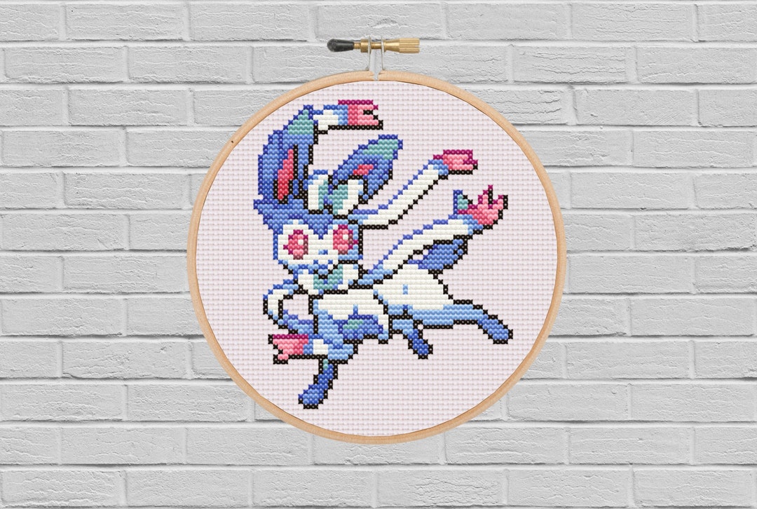 Shiny Sylveon Cross Stitch Pattern Digital - Etsy