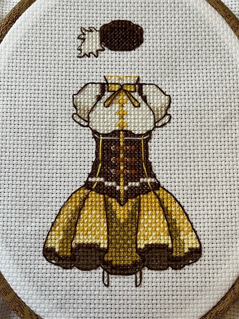 Mami Tomoe PDF Cross Stitch Pattern - Etsy