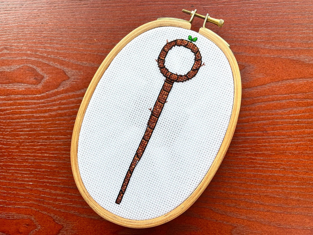 Marcille’s Staff Ambrosia Delicious in Dungeon Cross Stitch Pattern PDF ...