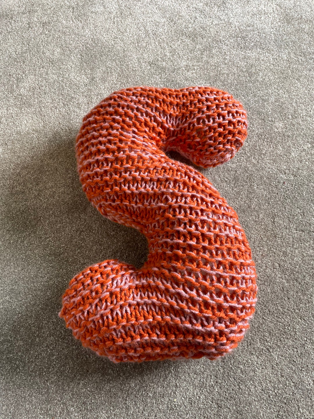 Knitted Letters, Alphabet, Knitted Alphabet, Letters, Cushion Letters ...