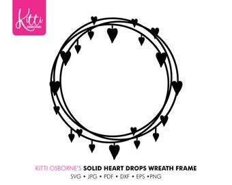 Star Drops Frame Paper Cut Template Machine Cutting SVG | Etsy