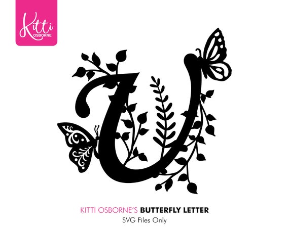 SVG Alphabet Letter U | Etsy