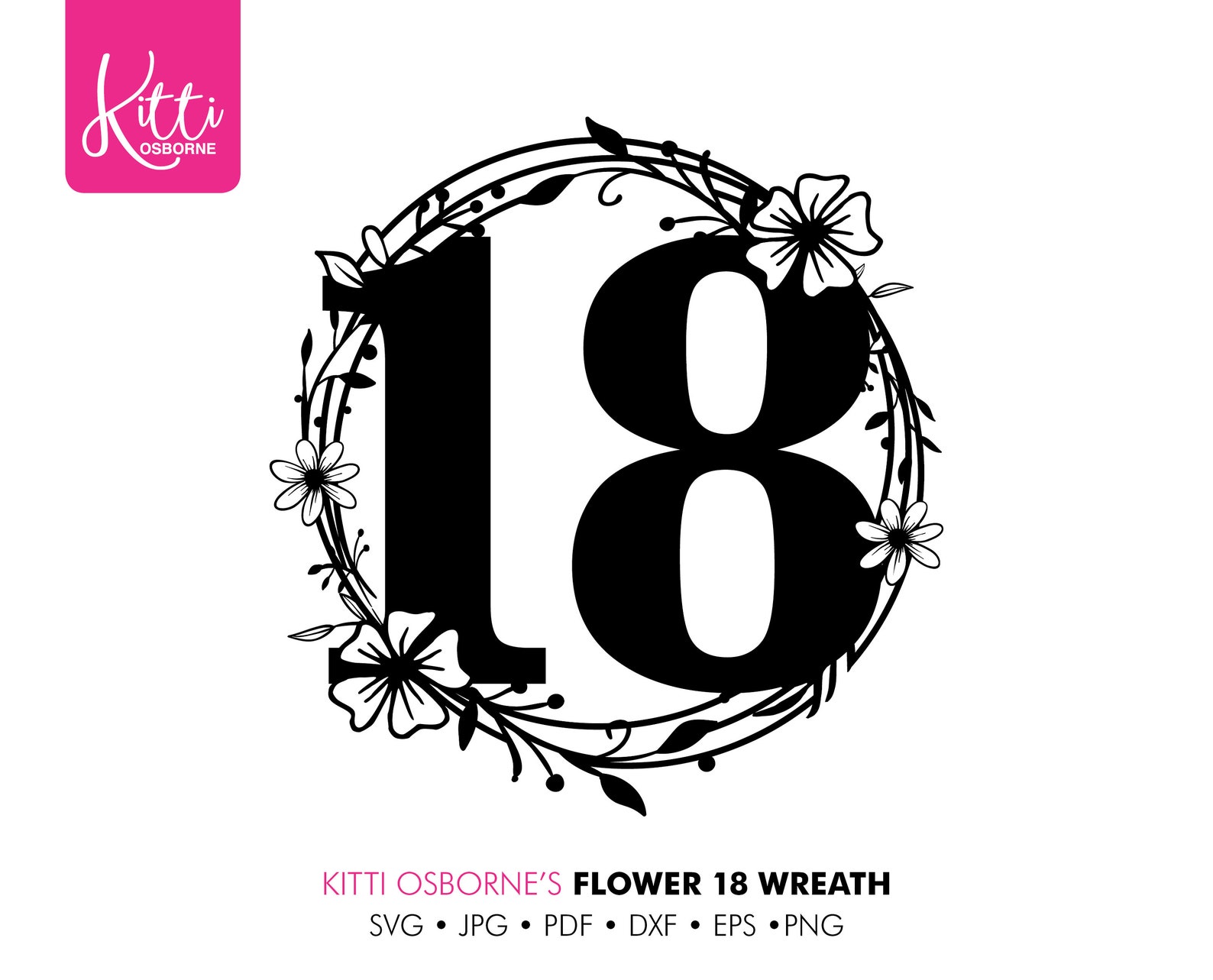 Rustic Frame 18th Birthday/anniversary. Paper Cut Template - Etsy