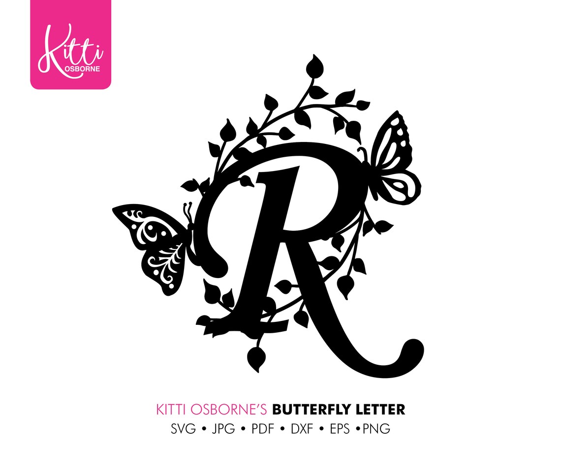 Paper Cut Template. SVG Alphabet, Letter R. Instant Download. - Etsy