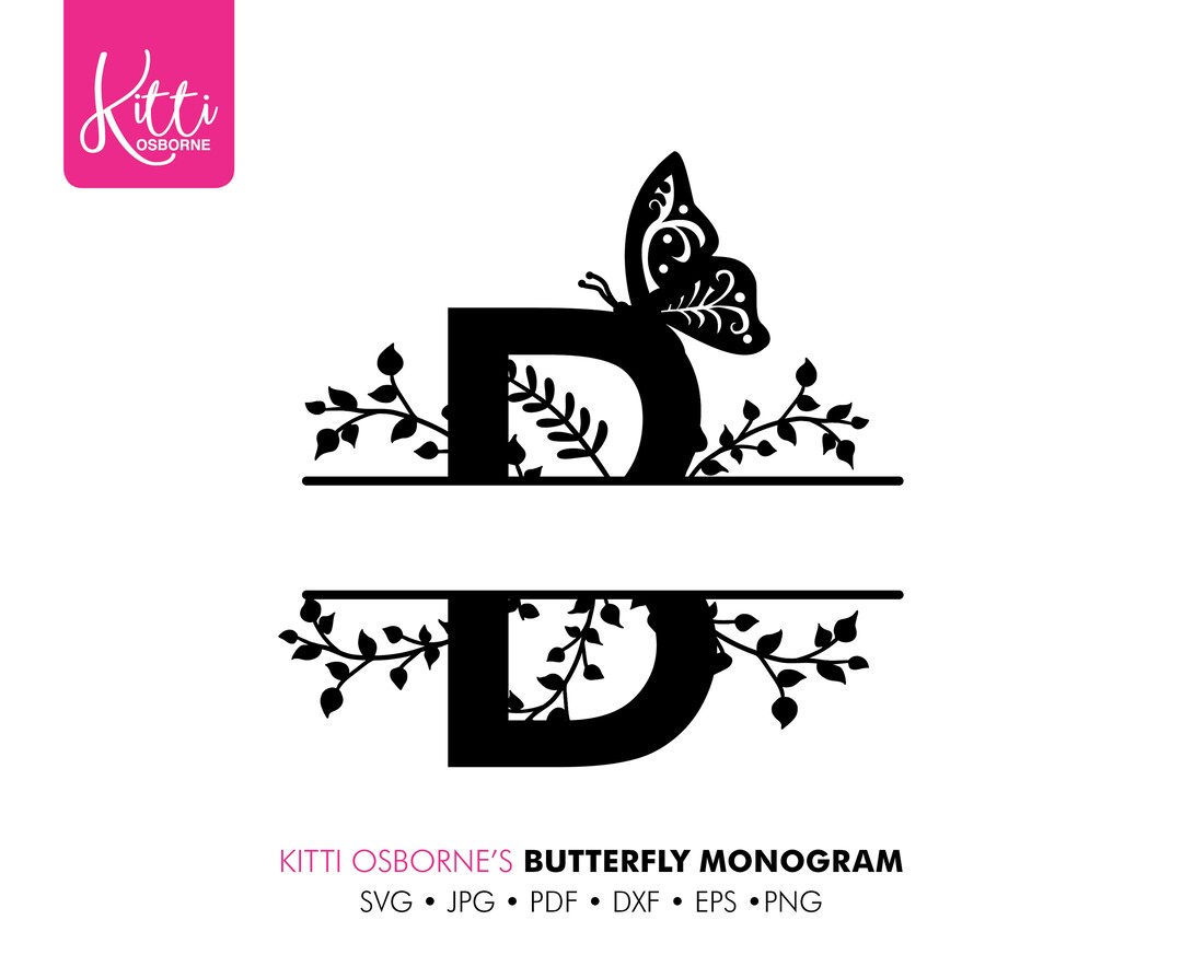 Letter B, SVG Monogram Alphabet, Paper Cut Template - Etsy