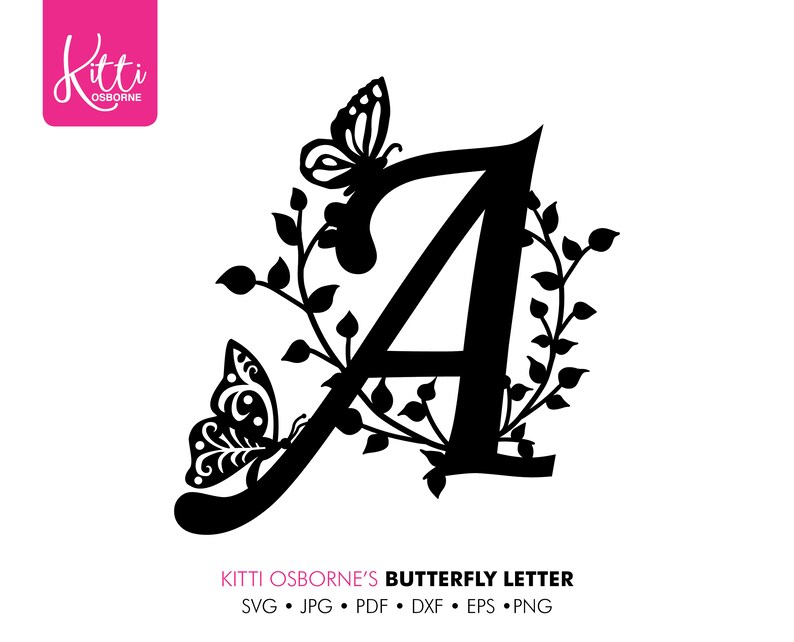 Decorative Letter A, SVG. Paper Cut Template. Instant Download. - Etsy