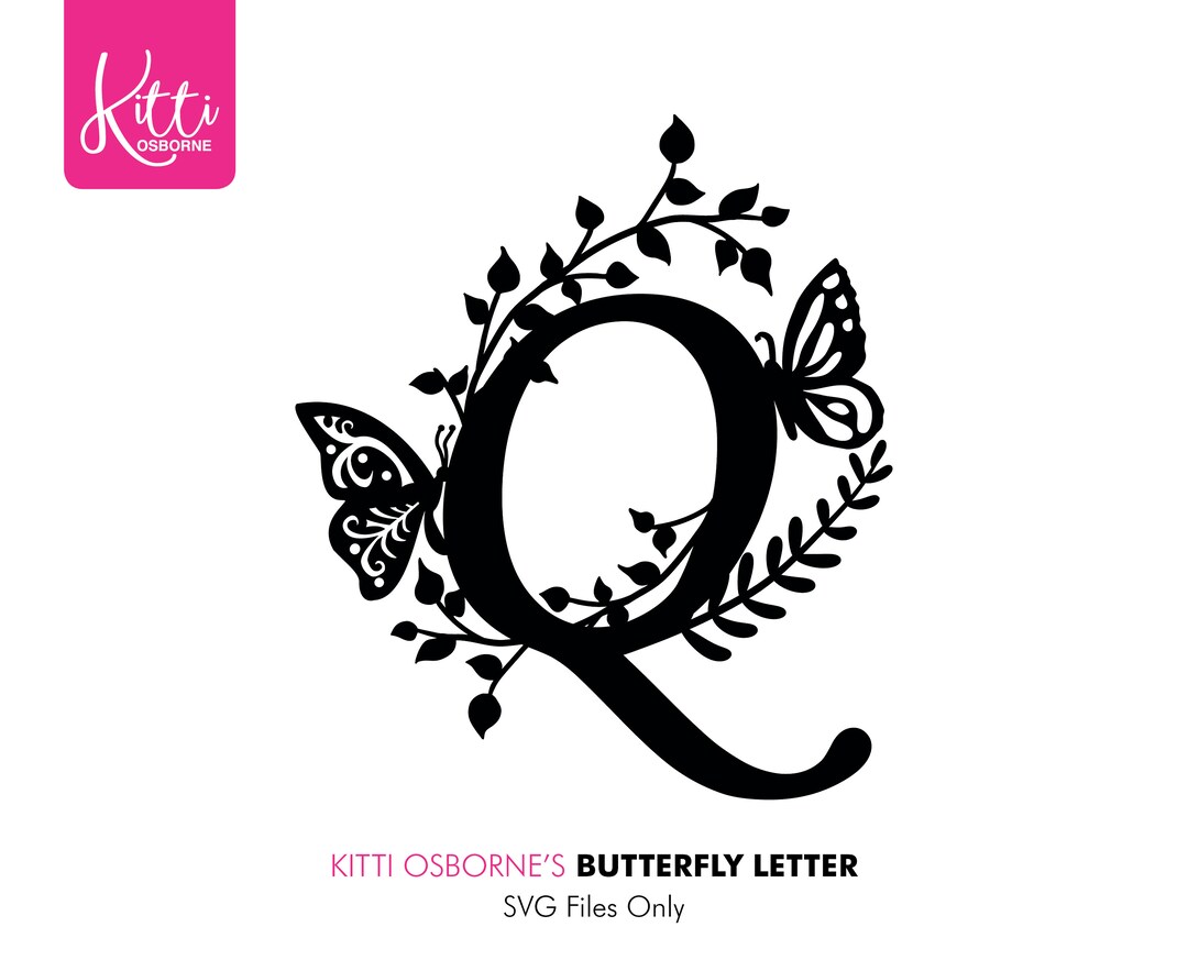 SVG Alphabet, Letter Q - Etsy