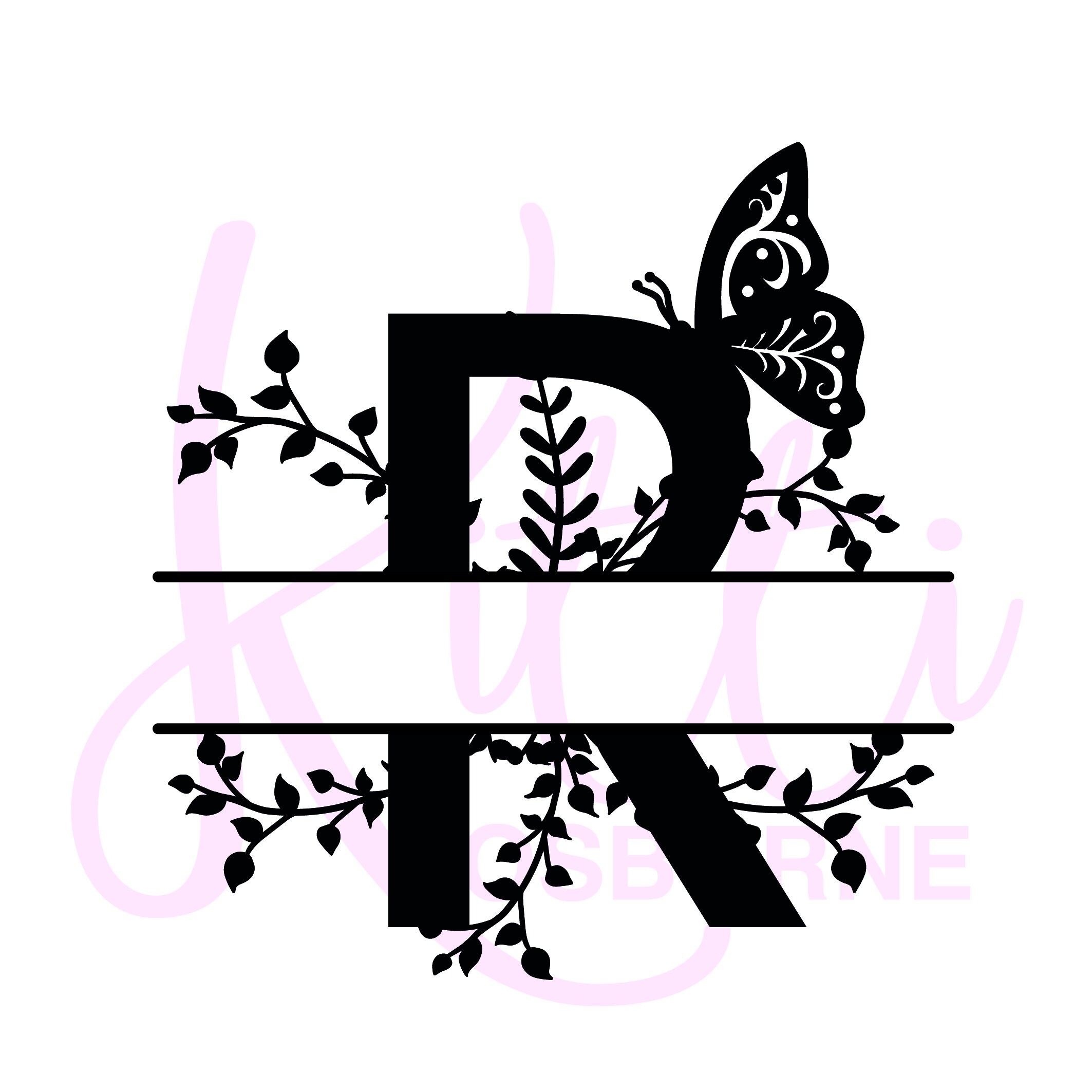 Letter R, SVG Monogram Alphabet, Paper Cut Template - Etsy