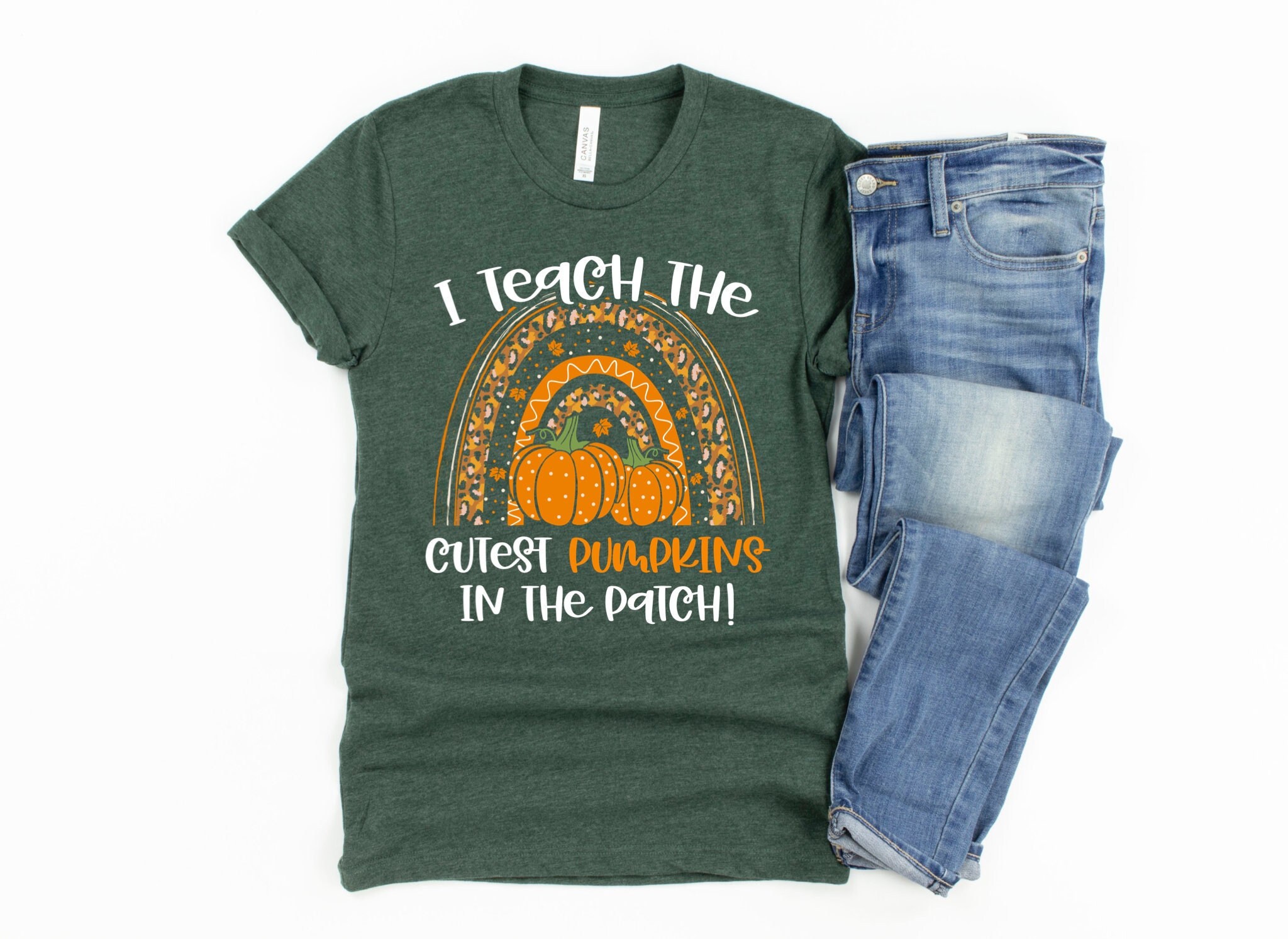 Halloween Teacher Shirt/ Cute Halloween Teacher Gift/ I Teach the ...