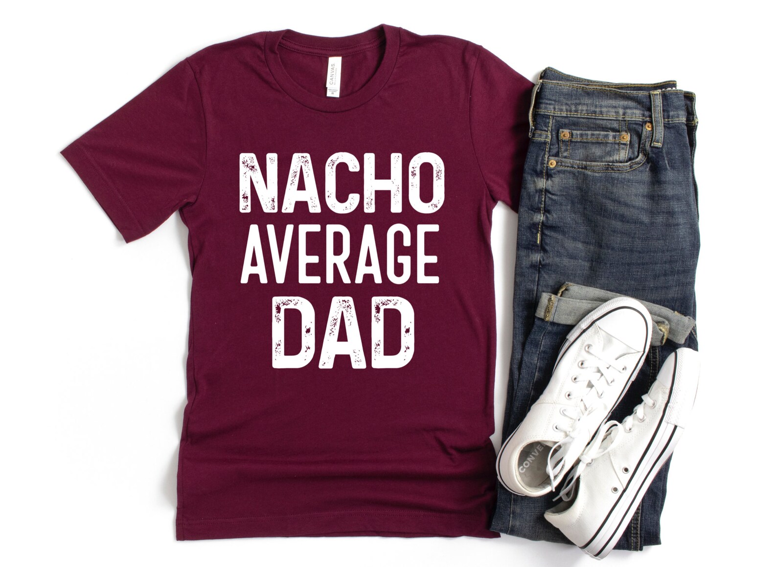 Dad Shirt/ Funny Dad Gift/ Nacho Average Dad/ Cute New Dad - Etsy