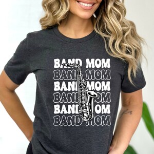 Saxophone Mom Shirt Gift/ Saxophone Shirt/ Cute Sax Mom Shirt Gift ...