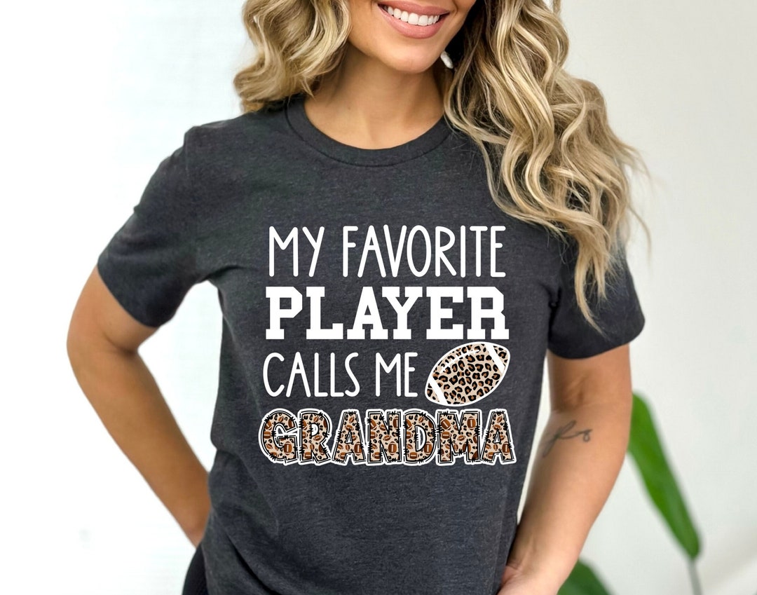 Cute Grandma Football Shirt/ Football Grandma Game Day Shirt/ My ...