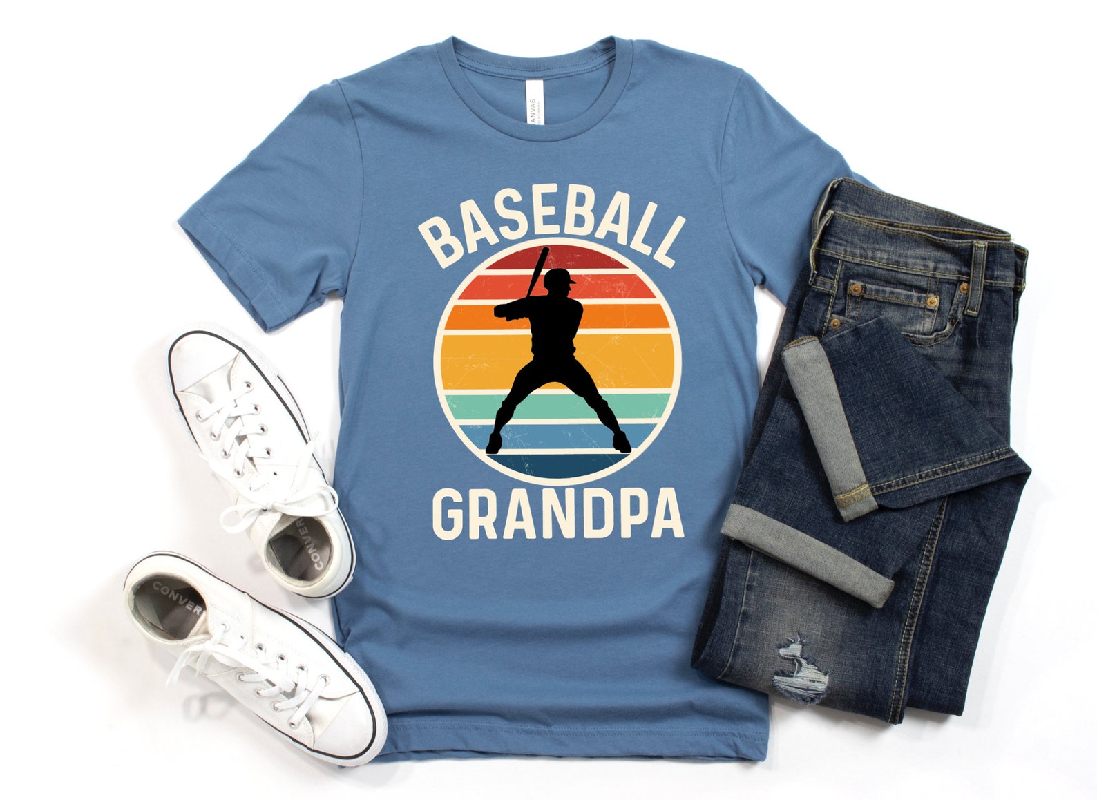 Baseball Grandpa Shirt/ Cute Grandpa Baseball Gift/ Baseball Grandpa ...