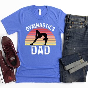 Dad Gymnast Shirt/ Retro Gymnastic Dad Gift/ Gymnastics Dad/ Cute ...
