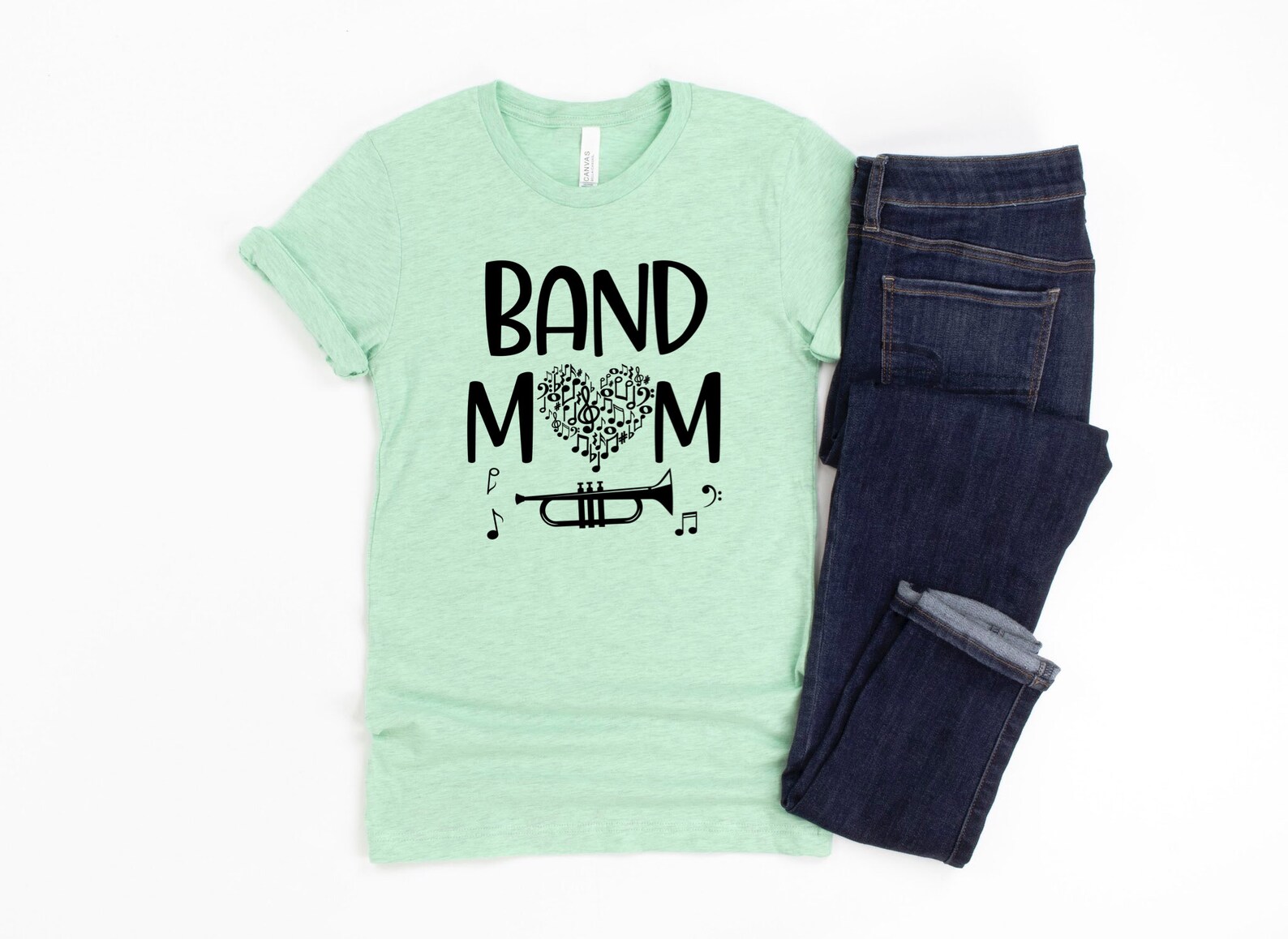 Cute Band Shirt/ Marching Band Gift/ Band Mom/ Trumpet Shirt/ | Etsy