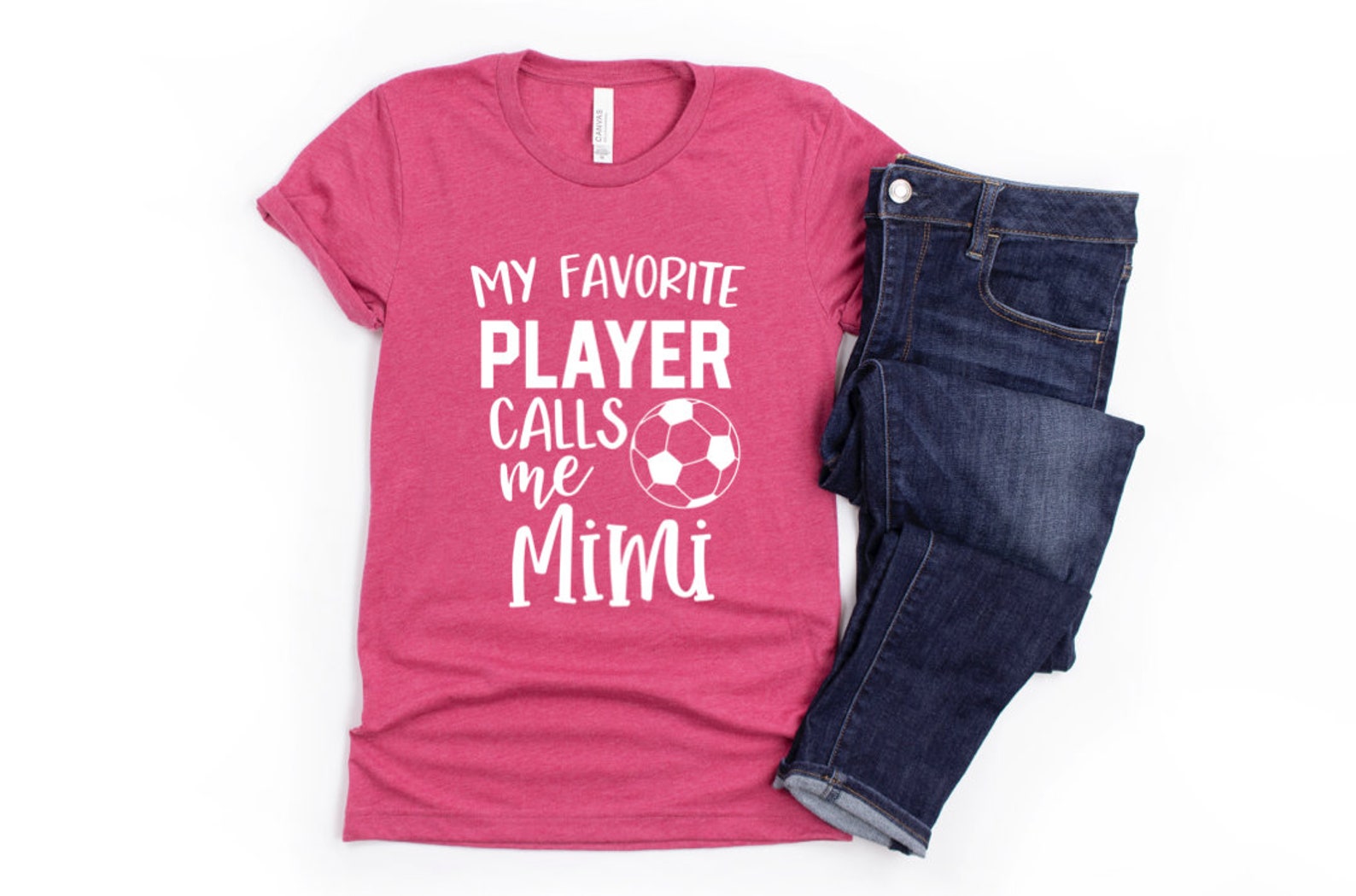 Soccer Season Shirt/ Cute Soccer Mimi Gift/ My Favorite Player Calls Me ...