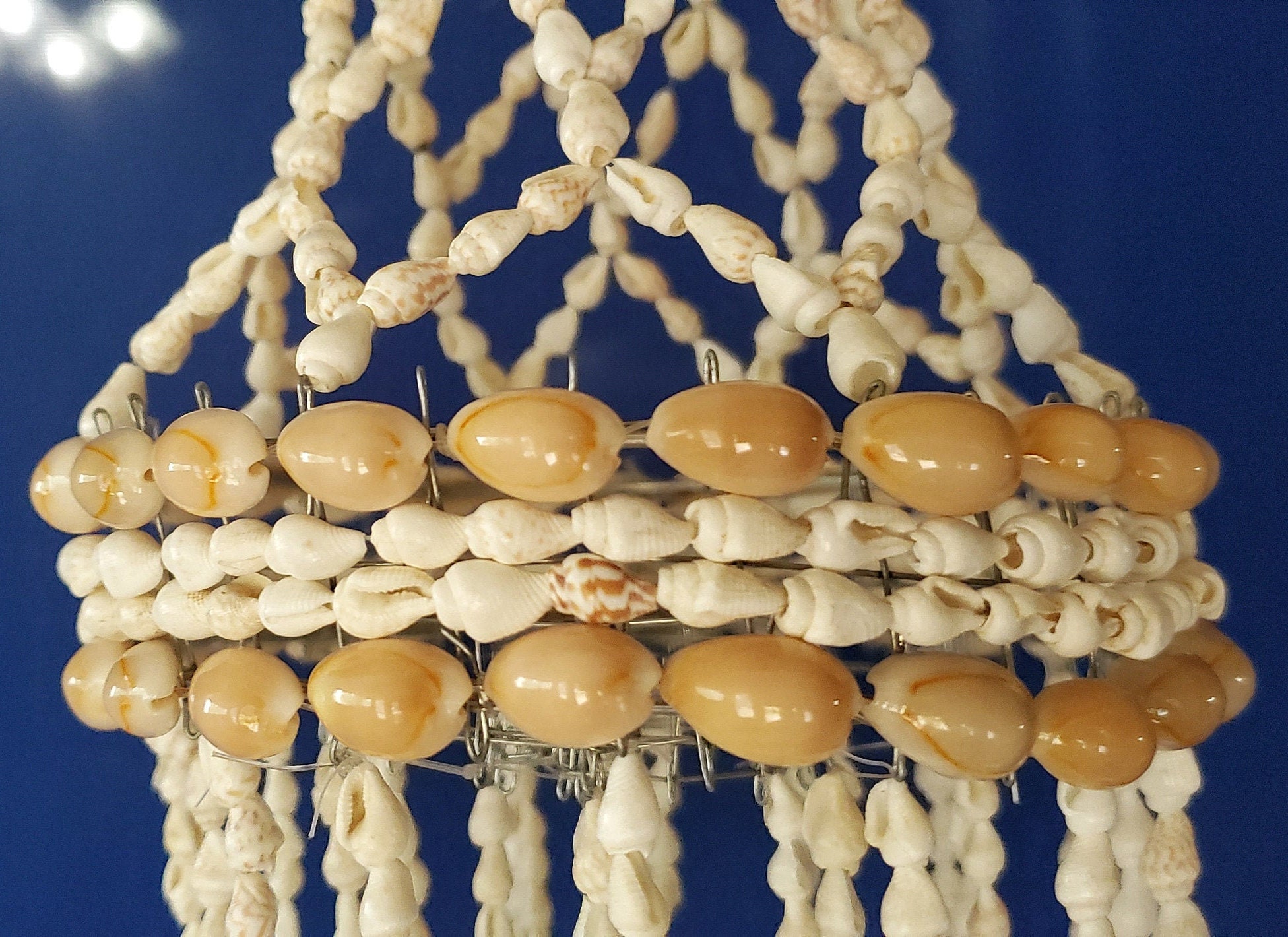 3 Tiered Cut Seashell Chandelier - Etsy