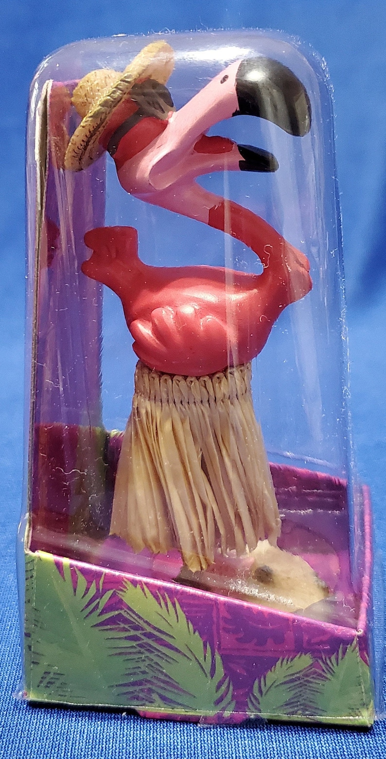 Flamingo Hula Dashboard Dancer - Etsy