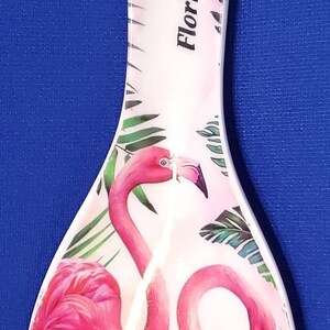 Pretty in Pink Flamingo Spoonrest - Etsy
