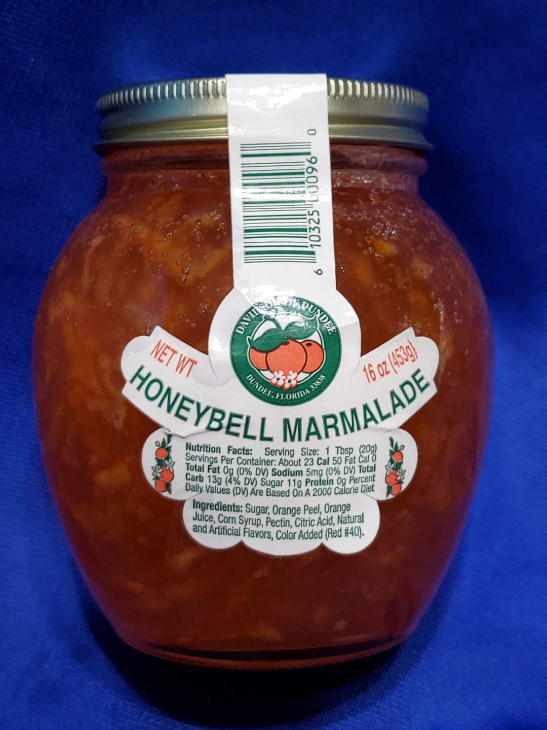 Homemade Honeybell Marmalade - Florida Citrus Spread (16 Oz) - Etsy